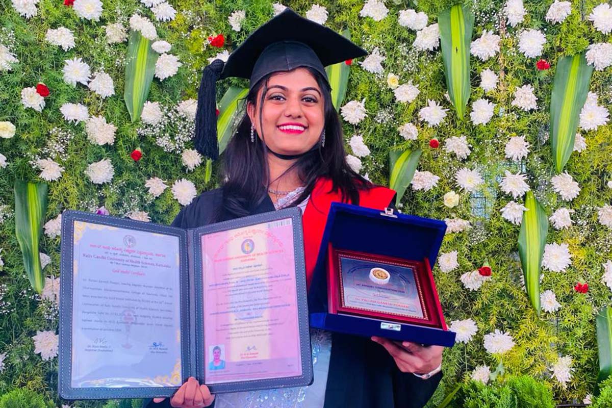 GOLD MEDALIST – SDM College of Ayurveda, Udupi